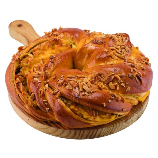 FORNADA DO DIA Regueifa Recheada 700 g | BOLLERIA DULCE QUENTE | Minipreço